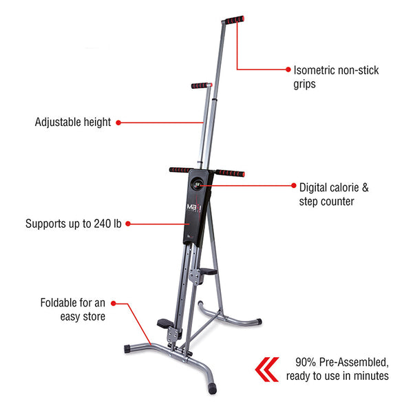 Open-Box Classic Vertical Climber Machine | MaxiClimber